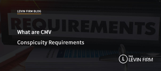 What are CMV Conspicuity Requirements?
